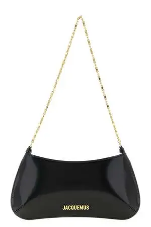 Jacquemus 'le Petit Bisou Chaîne' Shoulder Bag Black