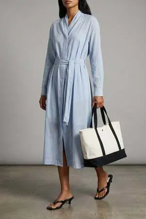 TOTEME Belted Midi Dress
