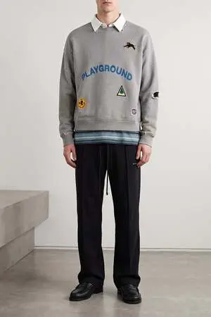 SONG FOR THE MUTE Playground' Knit Sweater
