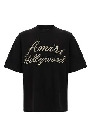 Amiri Hollywood' T-shirt - Black