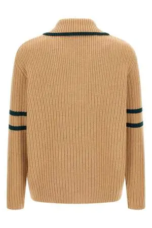 Lacoste Archive Edition' Camel Sweater