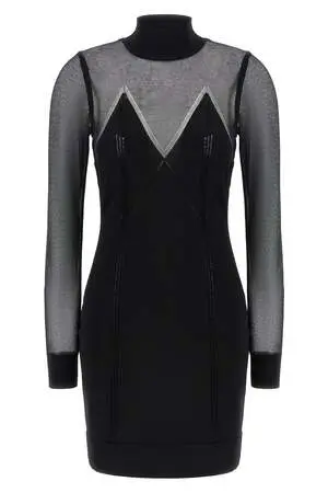Elisabetta Franchi Sheer Allure Dress