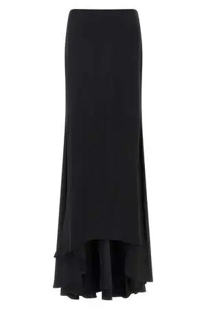 ARMARIUM Rima Skirt In Silk' Skirt - Black