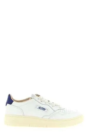 AUTRY Sneakers Suede Heel Tab - Blue