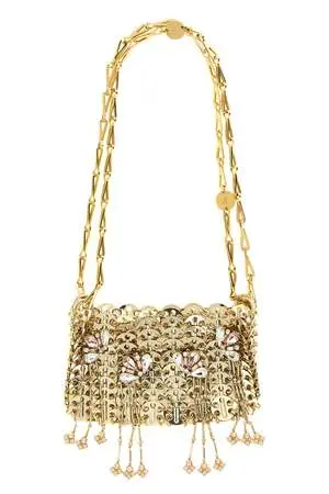 Rabanne 1969' Shoulder Bag With Crystal Fringes