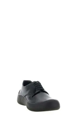 Prada Brushed Leather Derby Shoe