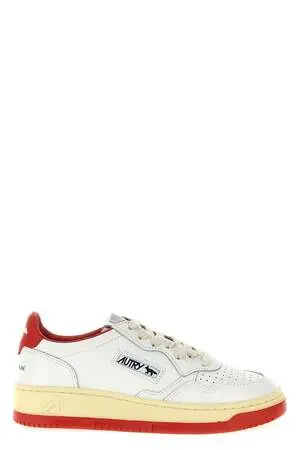 AUTRY Sneaker 'medalist Low' X Maison Kitsun - Red