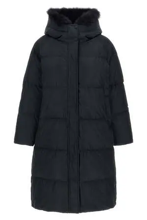 YVES SALOMON Fox Fur-trimmed Down Jacket
