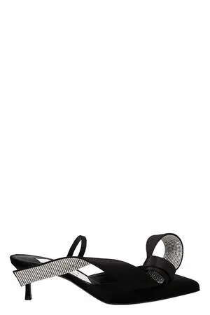 SERGIO ROSSI The 'area Marquise' Mule Sandal - Black