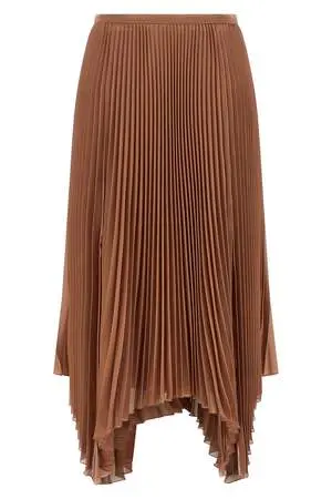 Valentino Garavani Light Georgette Skirt - Brown