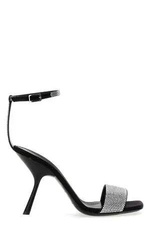 SERGIO ROSSI Evangelie' Sandals - Black