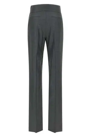 Valentino Garavani Textured Silk Wool Trousers