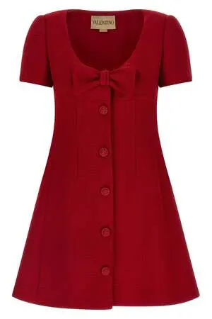 Valentino Garavani Dress 'bow - Red