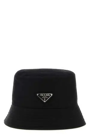 Prada Re-nylon' Bucket Hat - Black