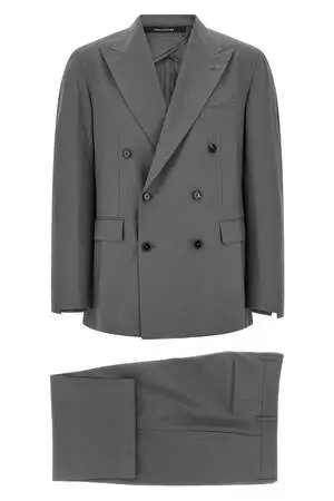Tagliatore Tailored Suit With Peak Lapels