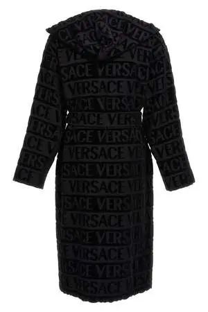 Versace Jacquard Terry Bathrobe