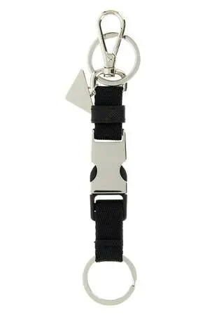 Prada Keyring With Metal Release Buckle