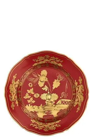 GINORI 1735 Oriente Italiano' Dessert Plate - Red
