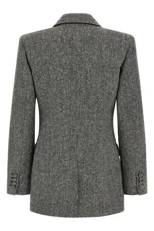 Valentino Garavani Double-breasted Bottonato Natté Blazer
