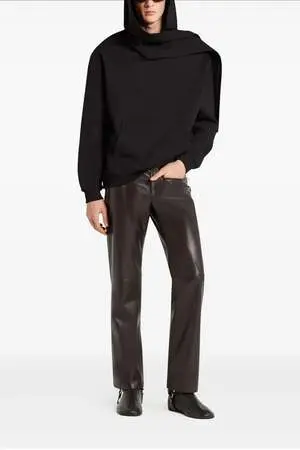 COURREGES Sweatshirt 'scarf Embroidered Hoodie