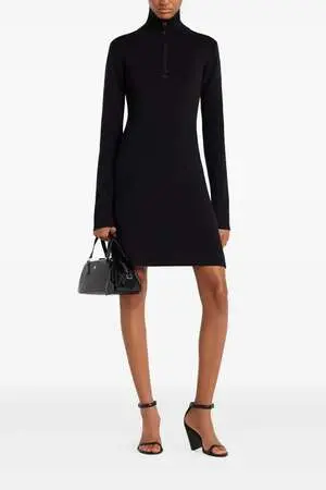 COURREGES Dress 'zipped Mockneck Dress