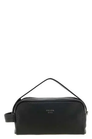 Prada Bandoliera' Leather Crossbody Bag