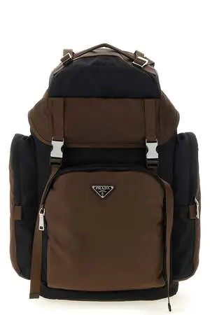 Prada Re-nylon Backpack With Metal Buckles