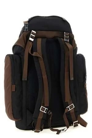 Prada Re-nylon Backpack With Metal Buckles