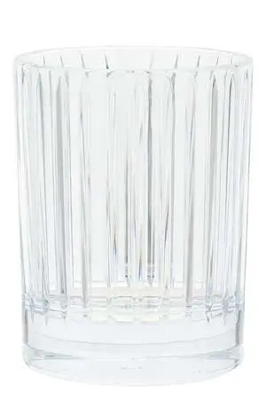 MARIO LUCA GIUSTI Tumbler With Faceted Design - Transparent