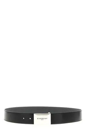 Givenchy Reversible Belt With Plaque Buckle - Multi