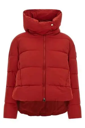 Pinko Matt Finish Down Jacket - Red