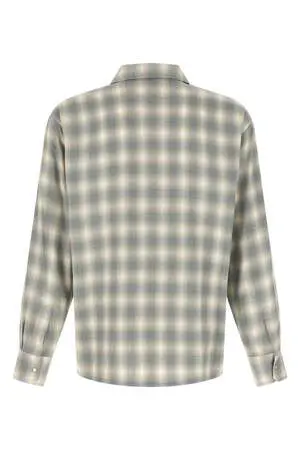 SECOND / LAYER Dégradé Check Shirt - Gray
