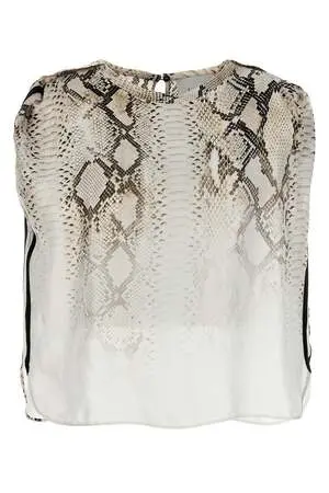 NUDE Blouse 'maglia Stampa Snake - Multi
