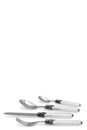 RIVADOSSI Venezia' Cutlery Set - Transparent