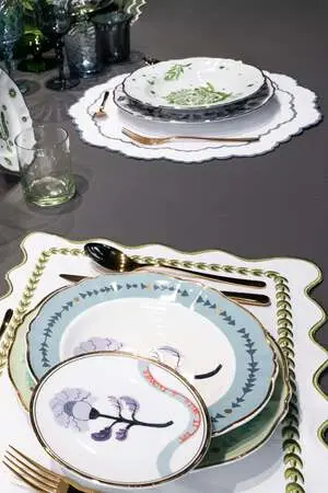 BITOSSI Plate 'geranio 15 Cm