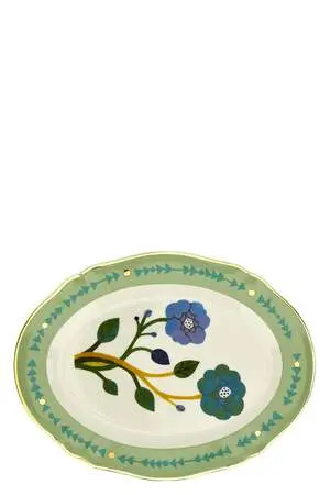 BITOSSI Piatto Portata Ovale Floreale' Platter - Multi