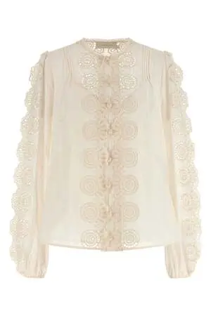 ZIMMERMANN Blouse 'lucky Embroidered Blouse'