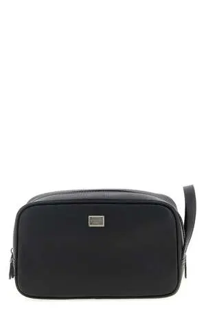 Dolce & Gabbana Sicily' Wash Bag - Black