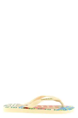 Havaianas Sandal With Metallic Logo Plaque - Multi