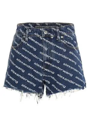 DENIM X ALEXANDER WANG Denim Shorts 'bite