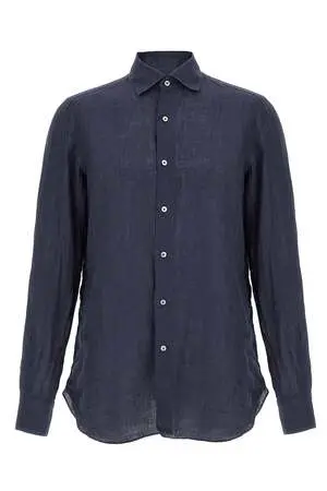 FINAMORE 1925 Gaeta' Shirt - Blue