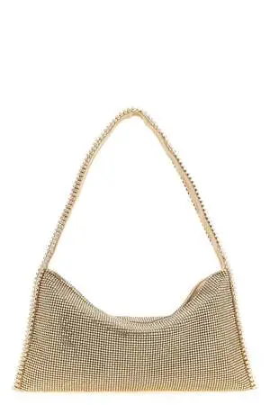 Benedetta Bruzziches Your Best Friend La Grande' Shoulder Bag - Gold