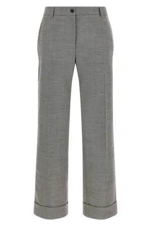 ALBERTO BIANI Trousers With Cuffed Hem