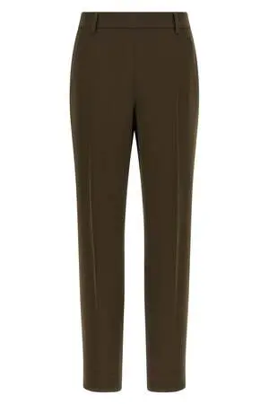 Alberto Biani Trousers With Elasticated Waistband - Green