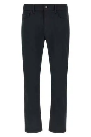 Hugo Boss Jeans With Metal Plaque - Blue