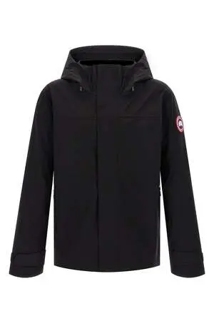 Canada Goose Technical Jacket With Signature Patch - Black