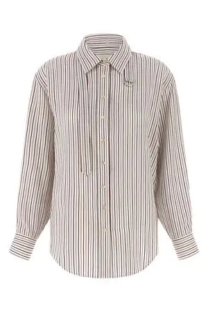 Isabel Marant Étoile Striped Shirt With D-ring Detail