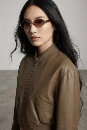 Chloé Oval Metal Sunglasses
