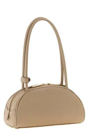 Miu Miu Small 'beau' Shoulder Bag - Beige