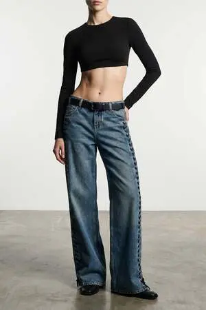 Stella McCartney Jeans With Side Lacing
